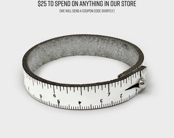 WRIST RULER™ | the Original Tape Measure Bracelet | Ruler Bracelet ...