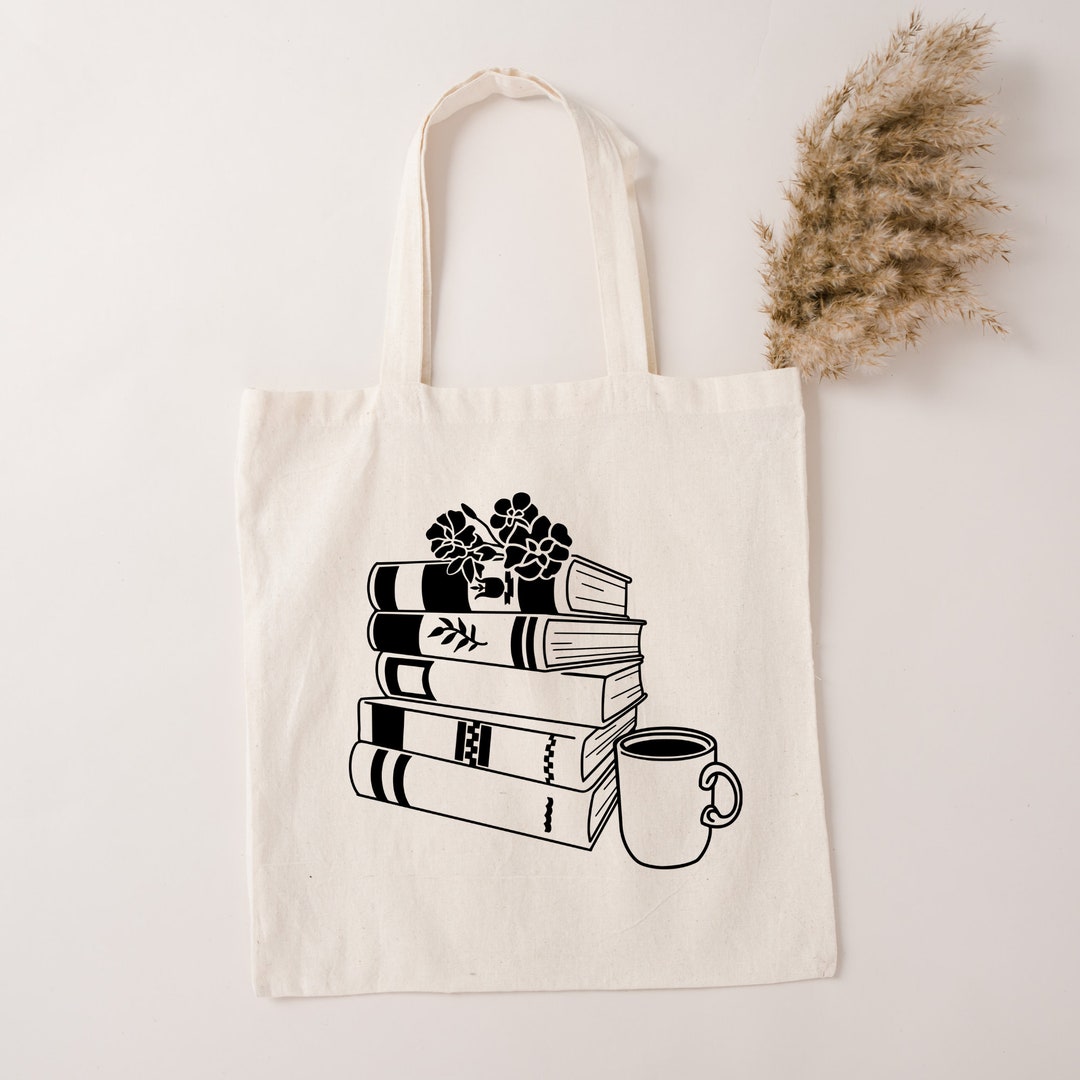 Book Art SVG | Booktrovert Svg Png, Book Lover Gift, Books and Coffee ...