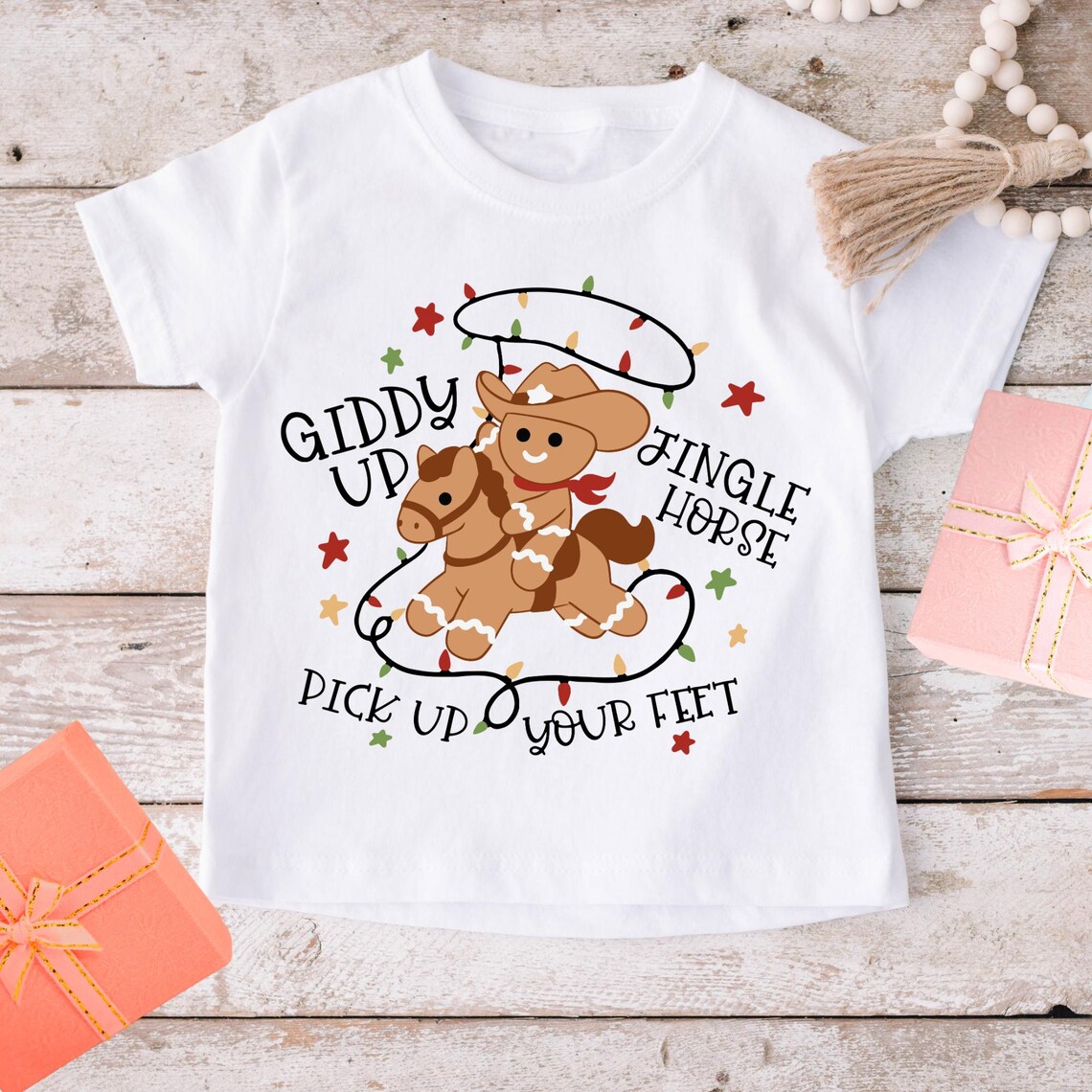 Giddy up Jingle Horse SVG | Christmas Kids SVG, Toddler Boys Holiday ...