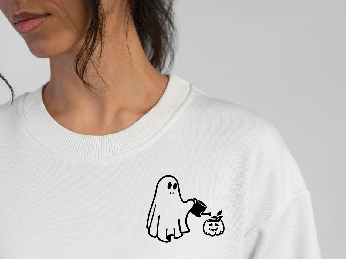 Happy Ghost Bundle Ghost SVG Ghost Face Minimalist - Etsy