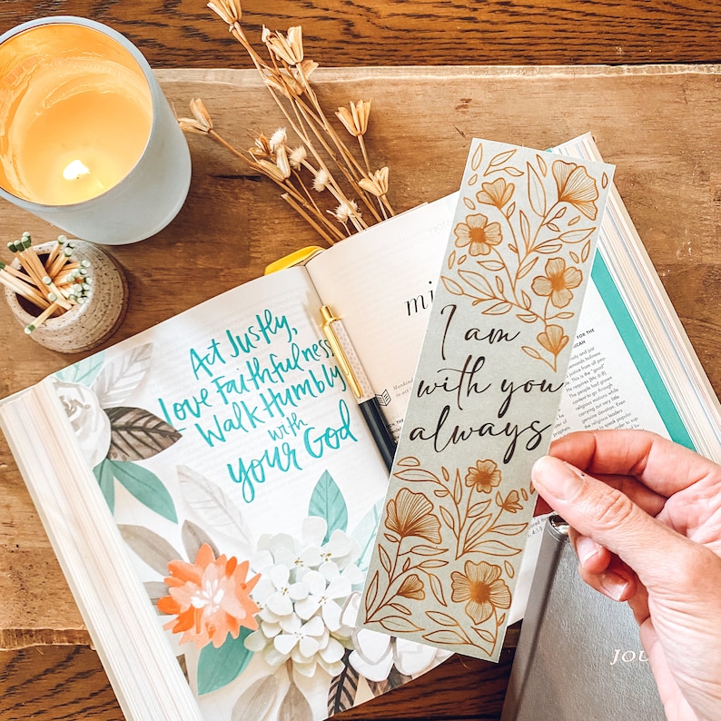 Printable Book Marks Christian Bookmark Bundle Bible Verse - Etsy