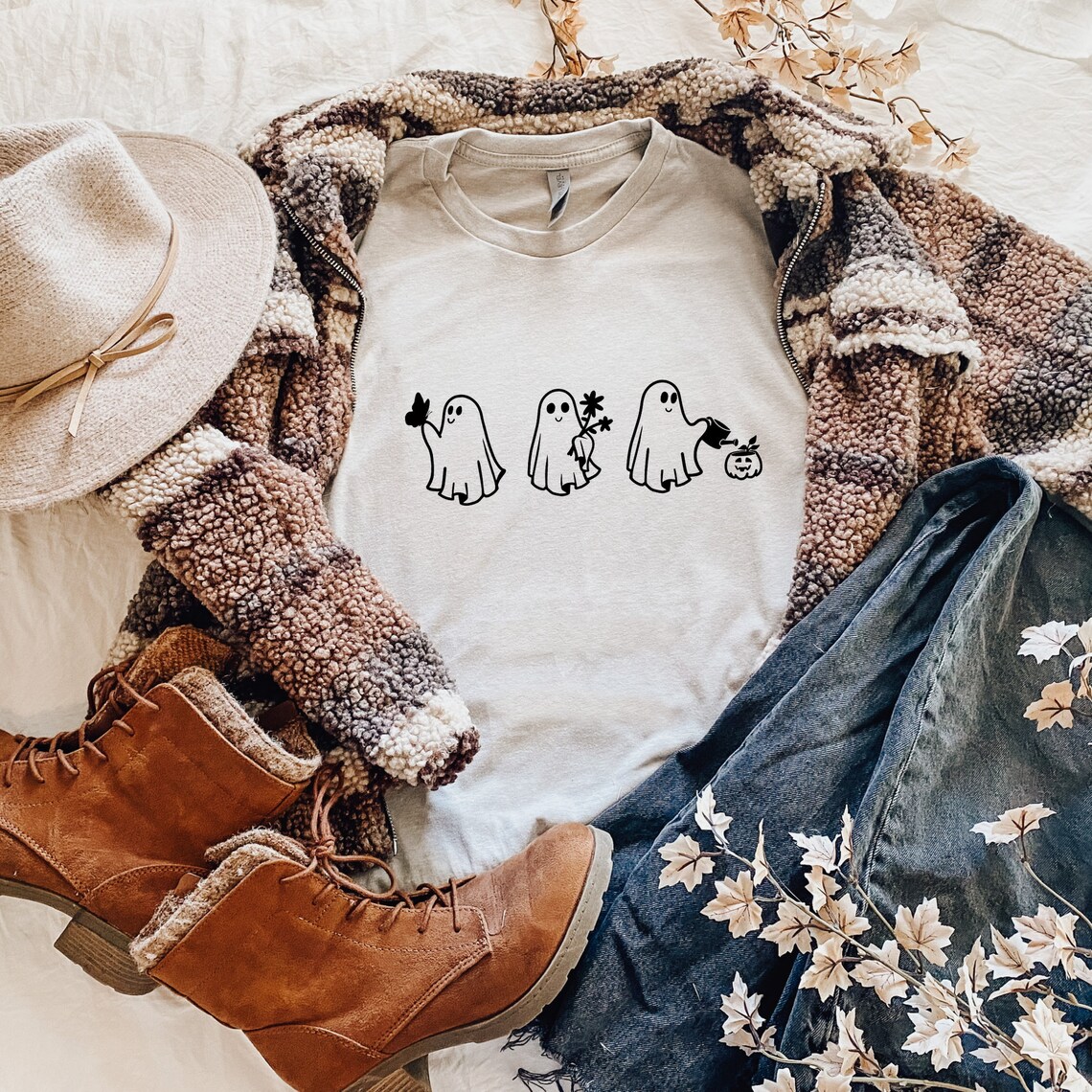 Happy Ghost SVG Ghost SVG Ghost Face Minimalist Halloween - Etsy