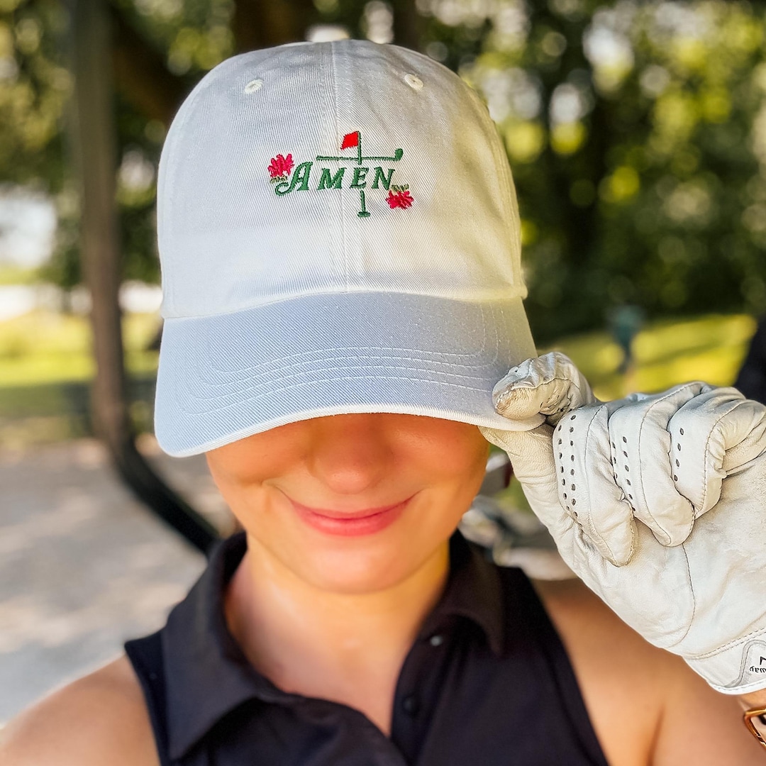 Amen Golf Azalea Embroidered Hat | Golf Hat for Women, Golf Girls Gift ...