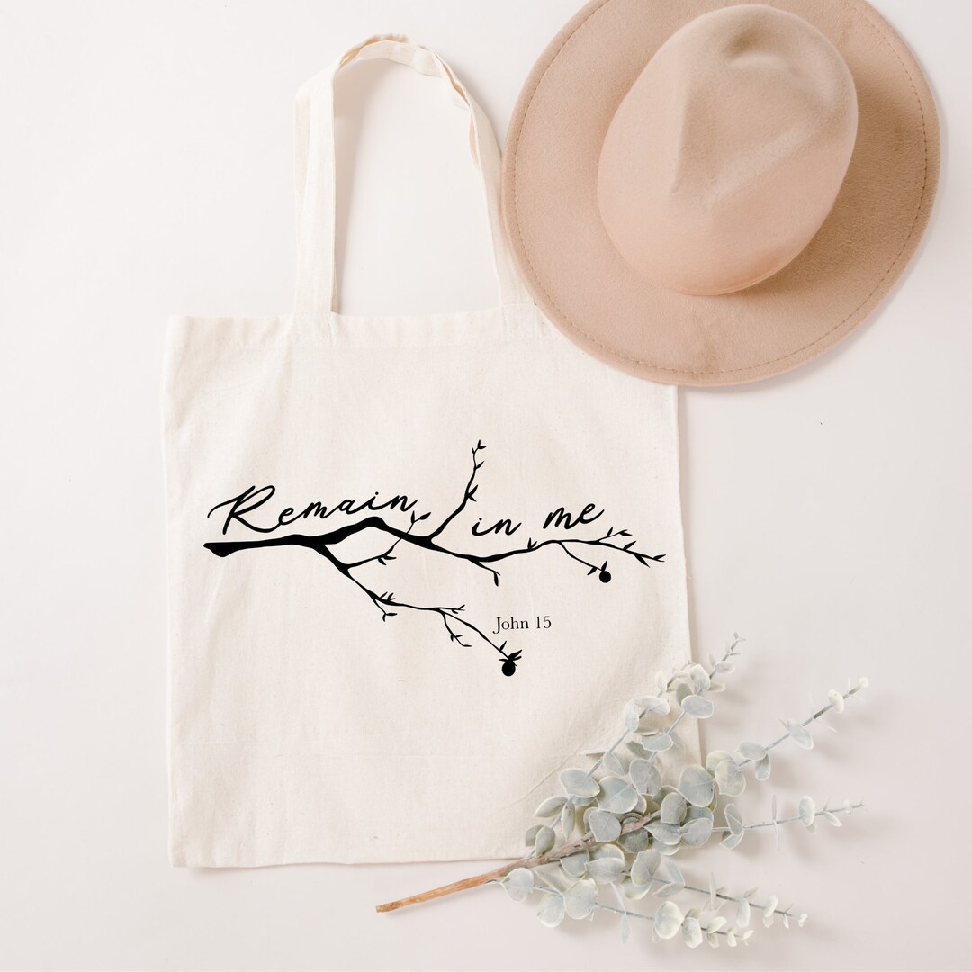 Remain in Me Branch SVG | Christian SVG, Christian Apparel, Christian ...