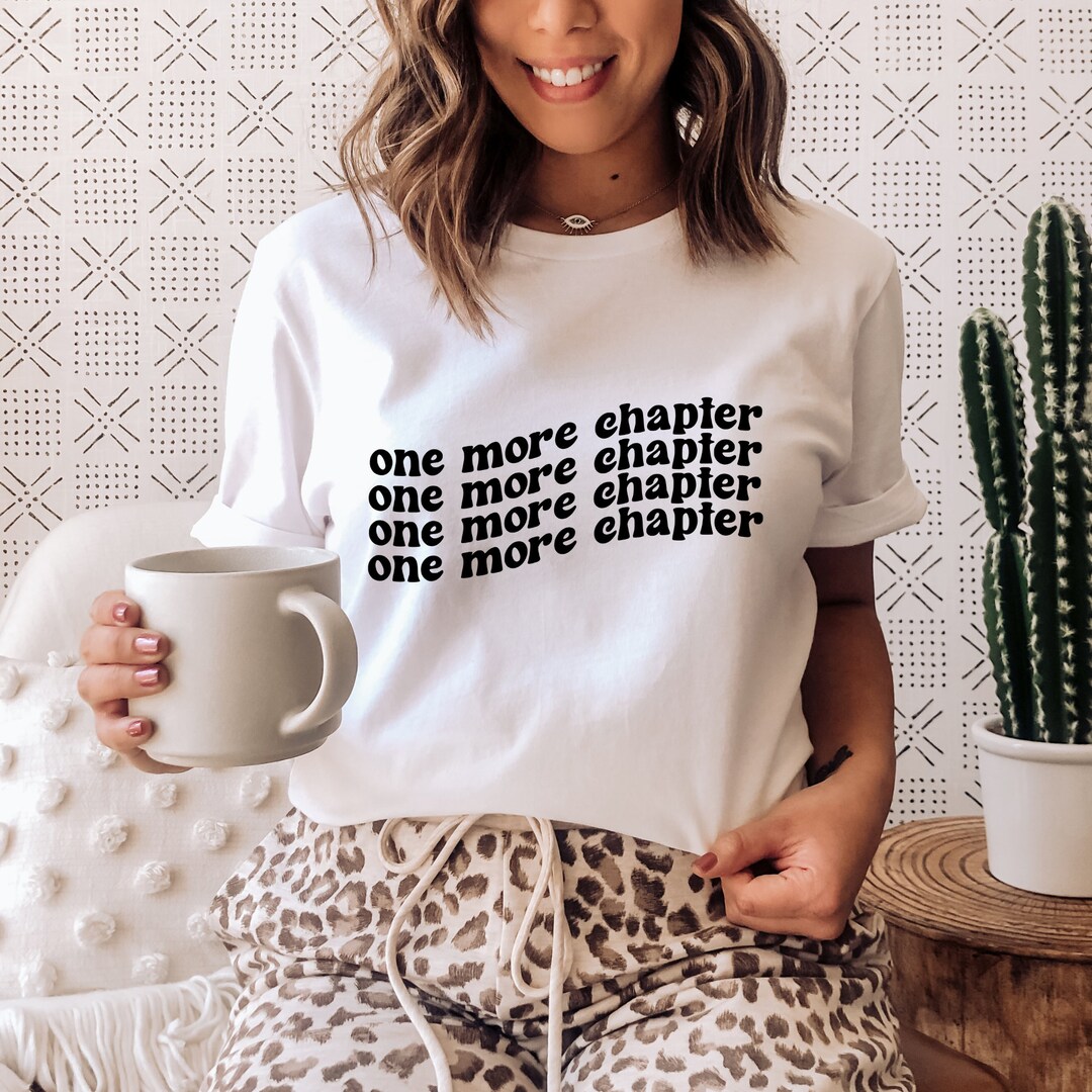 One More Chapter SVG | Booktrovert SVG, Book Art, Book Lover Gift, Book ...