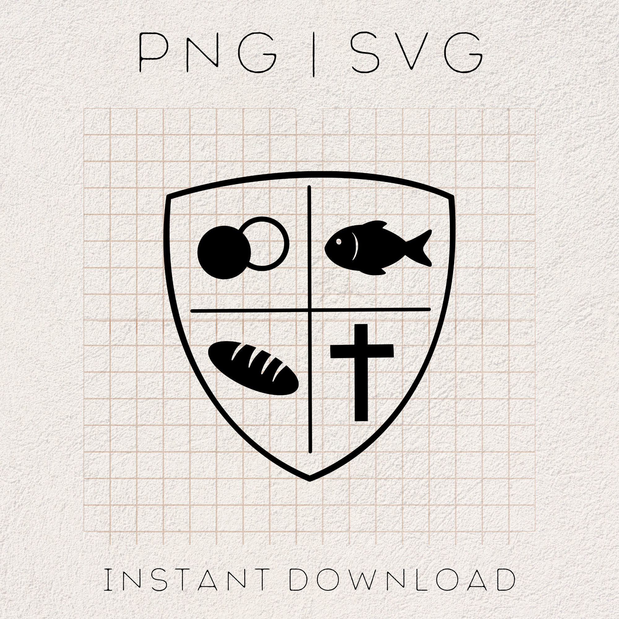 Christian Shield Svg | Fathers Day Svg, Fisher of Men Svg, Christian ...
