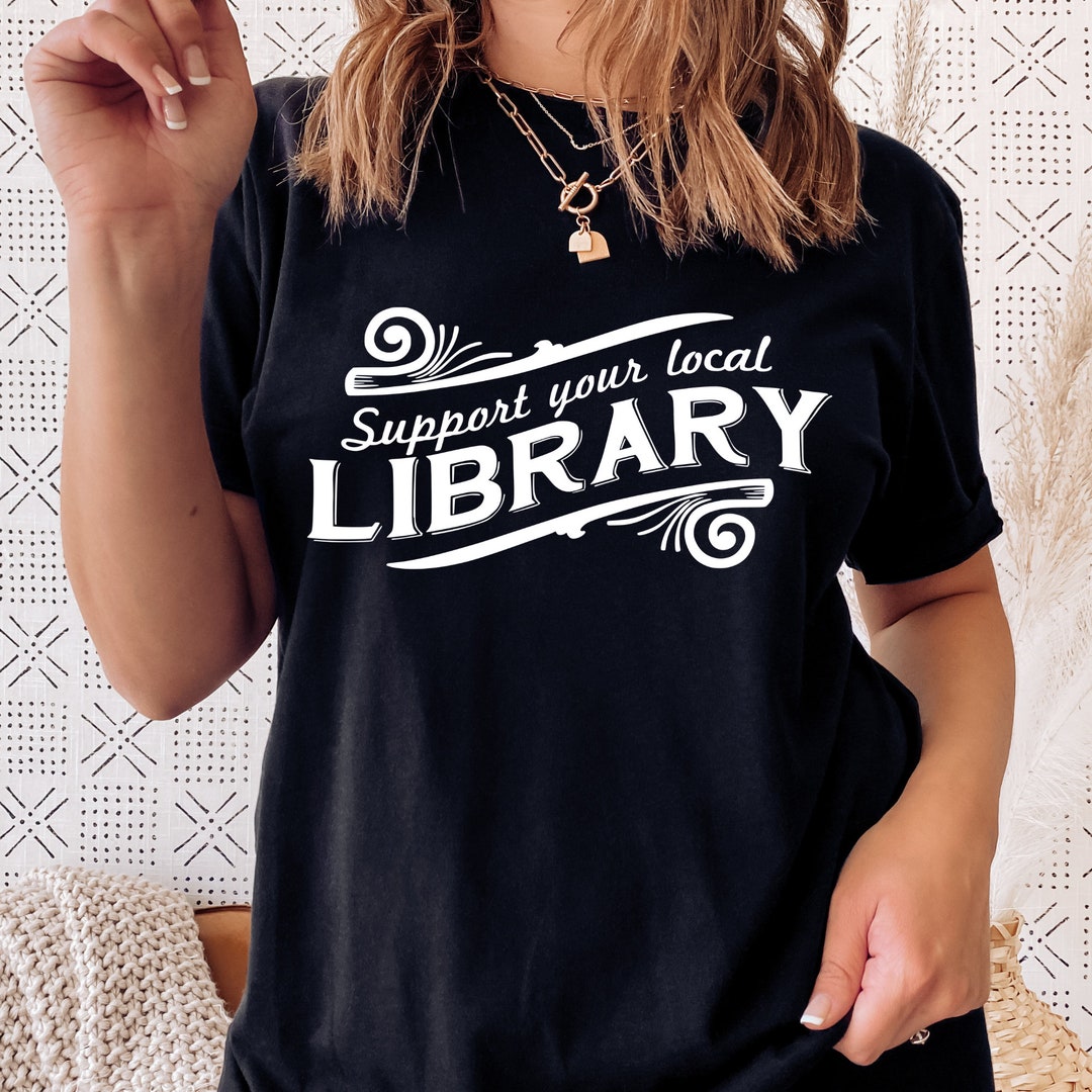 Support Your Local Library SVG| Booktrovert SVG, Book Art, Book Lover ...