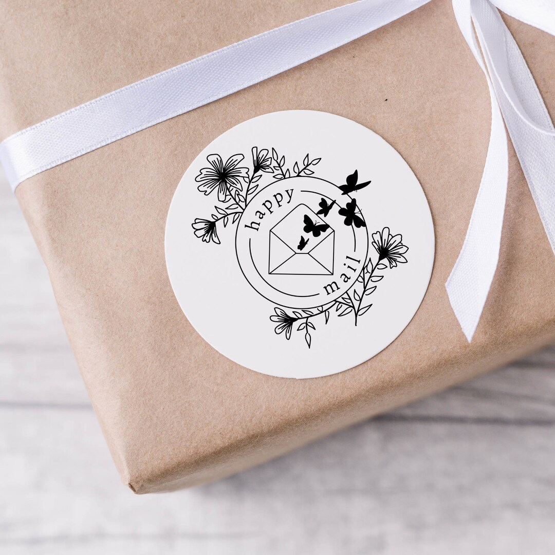 Happy Mail Svg | Sticker Design, Mail Sticker, Mail Bag, Mailman Tote ...