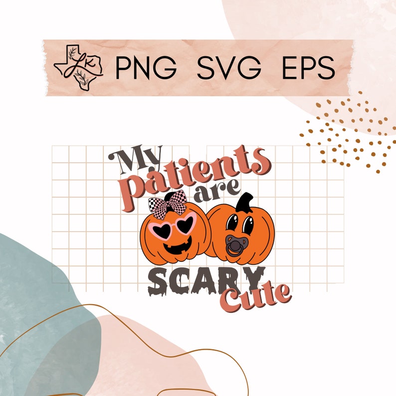 My Patients Are Scary Cute SVG Nurse Shirt Gifts for - Etsy