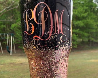 Rose Gold Yeti Tumbler | Etsy
