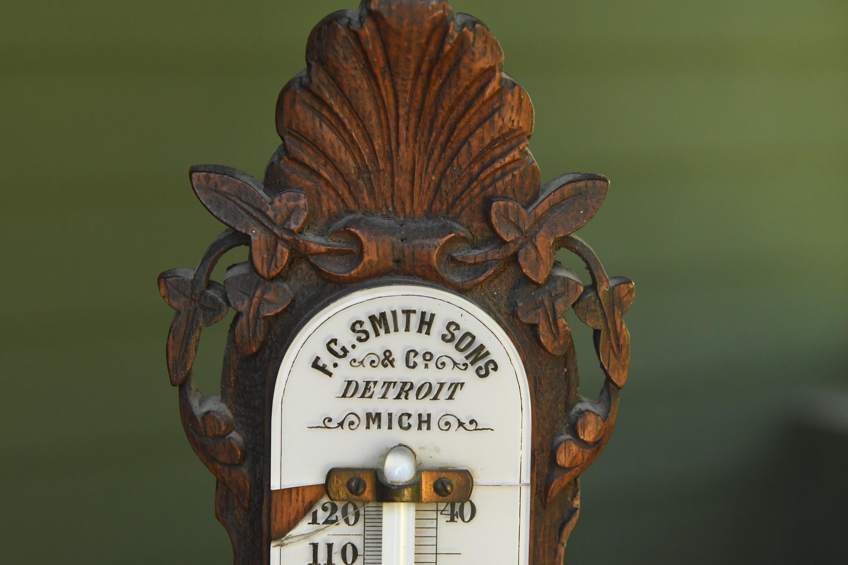 Vintage Counter Top Advertising Thermometer F.G. Smith & Sons Co ...