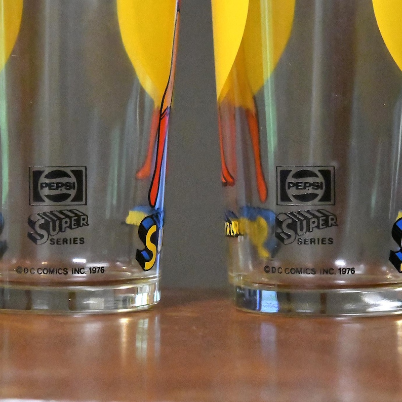 2 1976 Pepsi DC Super Girl Super Series National Periodical ...