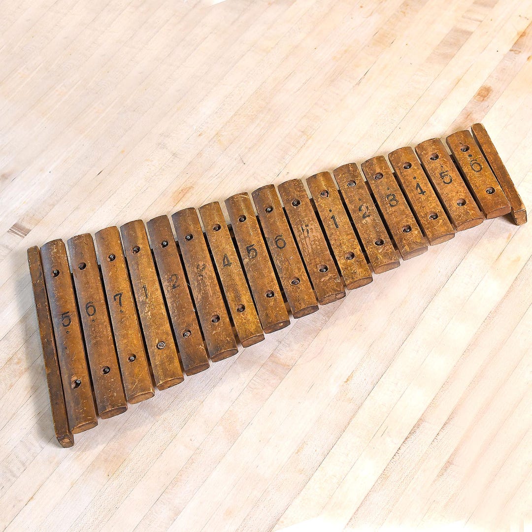 Vintage Wood Xylophone Made in Japan - Etsy