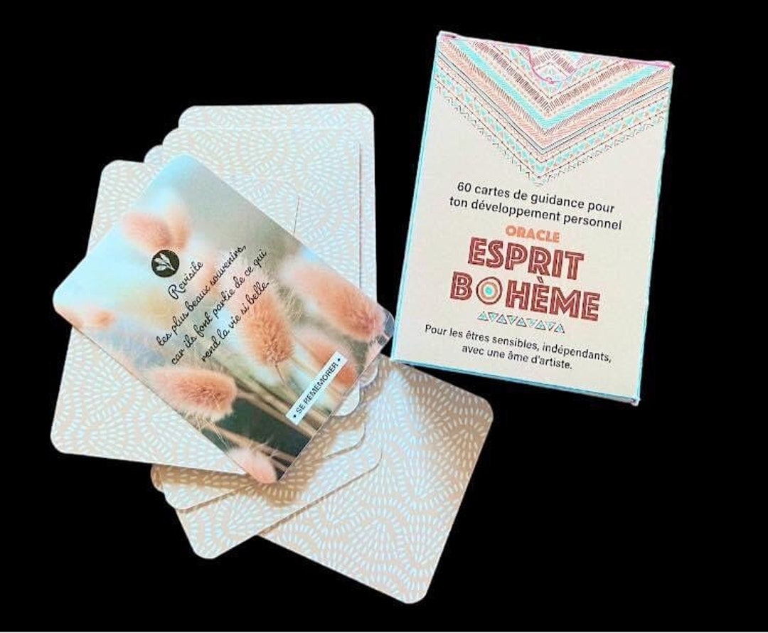 NEW Oracle Esprit Boho 60 Guidance Cards for Your Personal - Etsy