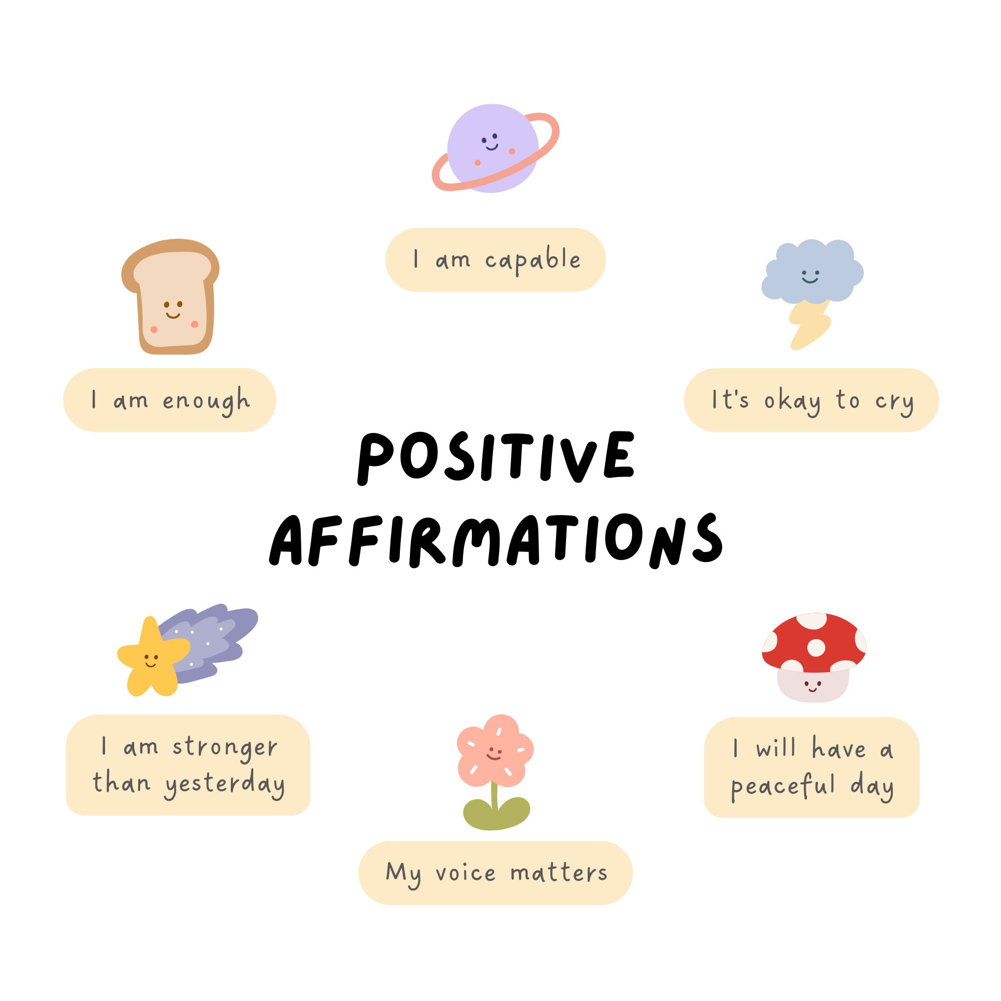 Affirmation Mirror, Classroom Affirmation Station, Rainbow Affirmation ...
