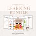 Preschool Pre-k + Kindergarten Learning Bundle, Shapes, Colours ...