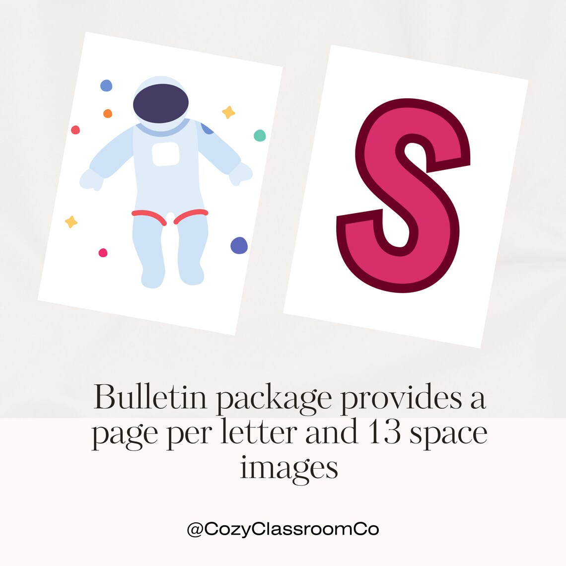 OUTER SPACE Themed Bulletin Board Classroom Decoration, Bulletin Board ...