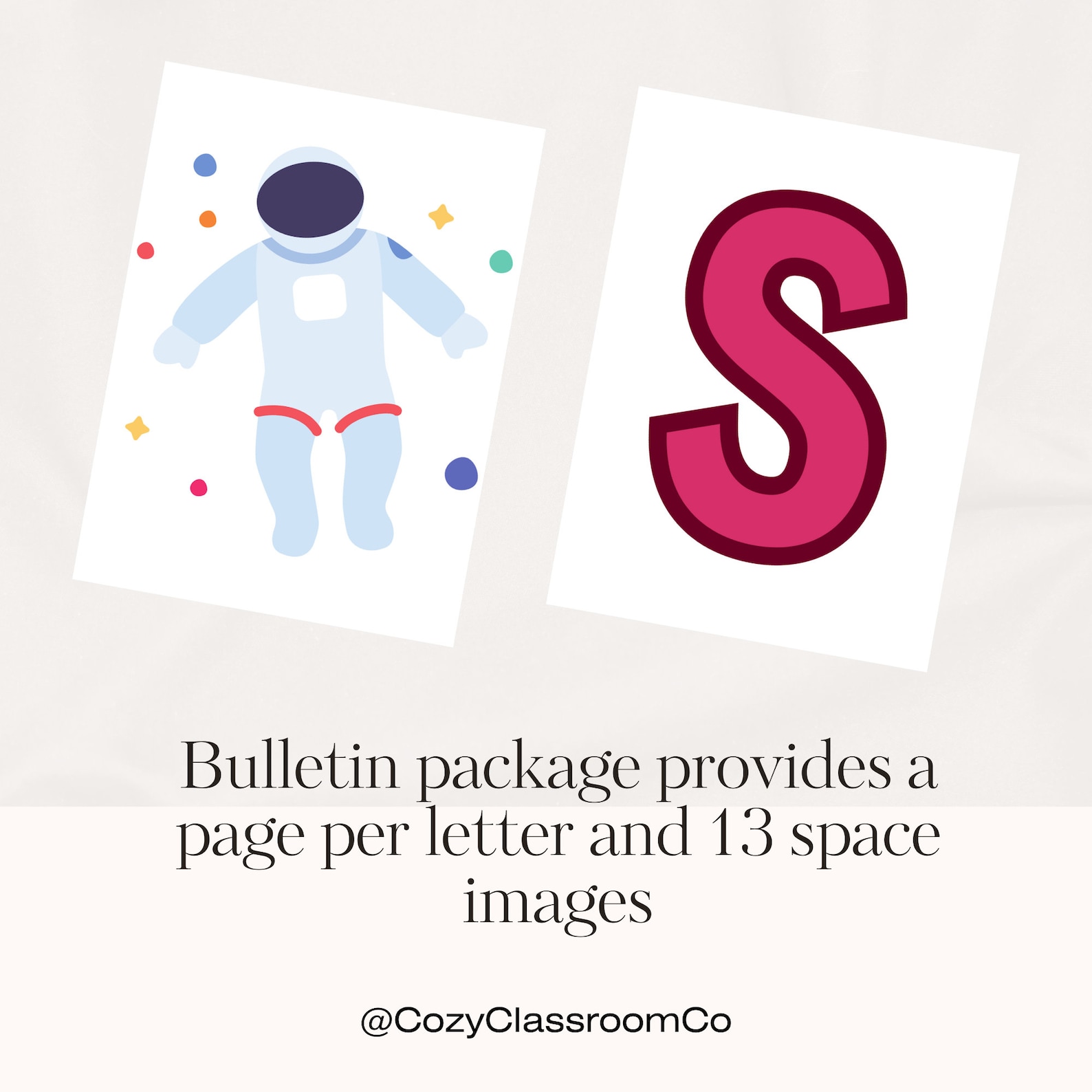 OUTER SPACE Themed Bulletin Board Classroom Decoration, Bulletin Board ...