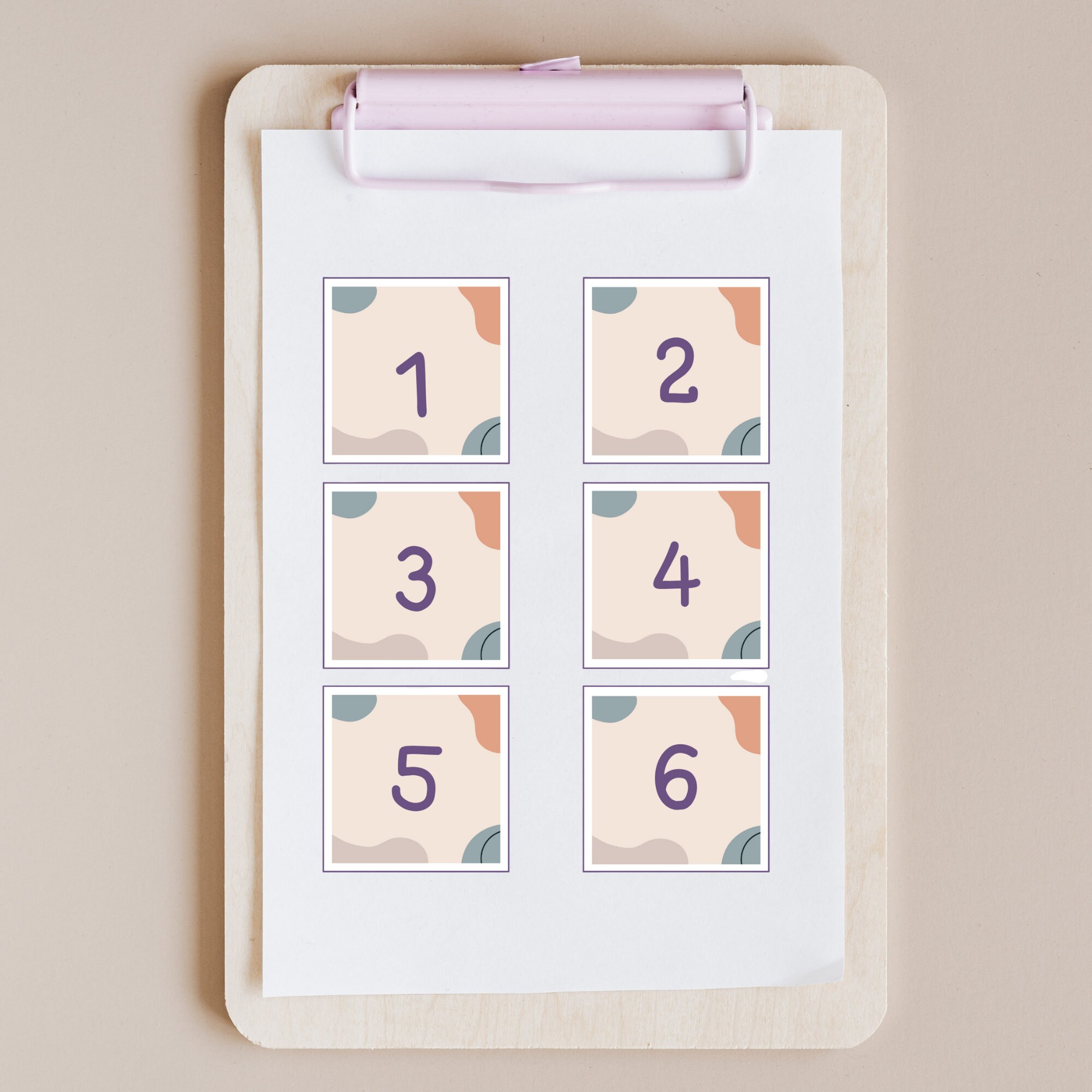 Classroom Calendar Numbers, Classroom Chart Numbers, Educational ...
