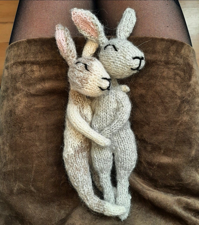The Rabbit Knitting Pattern - Etsy UK