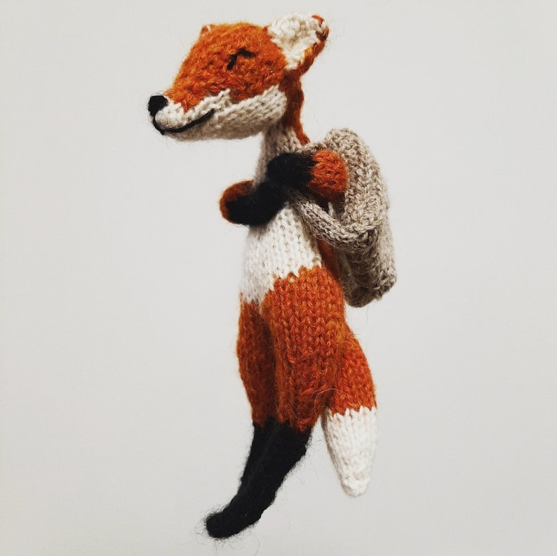 The Fox Knitting Pattern - Etsy
