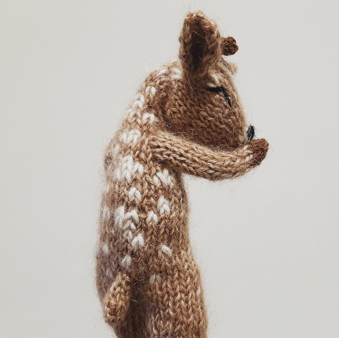 The Deer Knitting Pattern - Etsy Canada