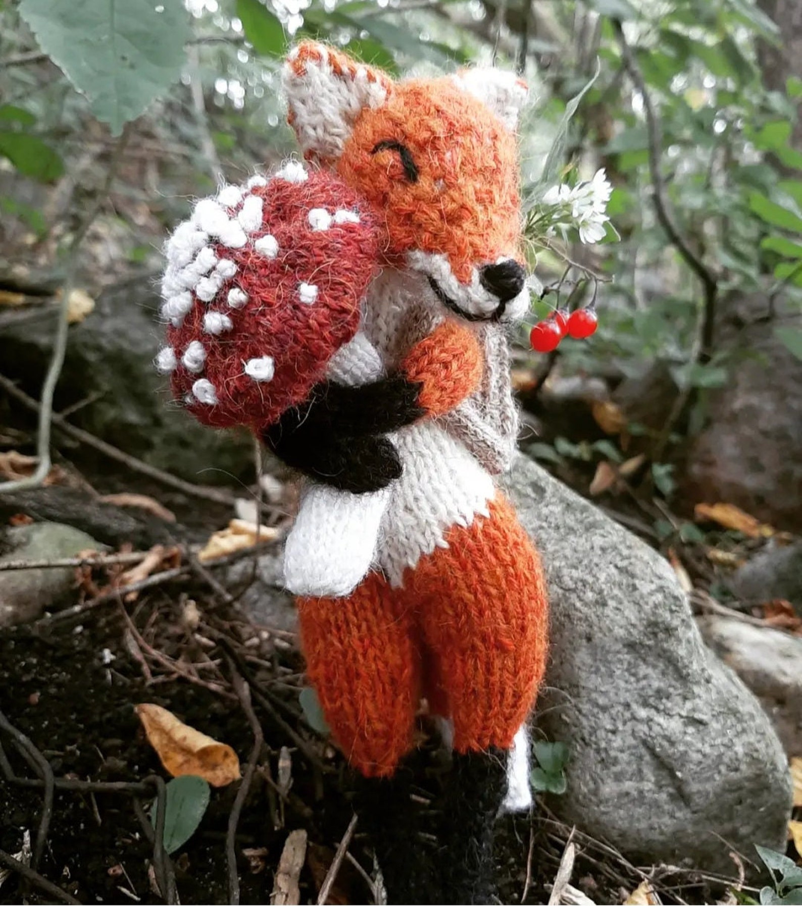 The Fox Knitting Pattern - Etsy