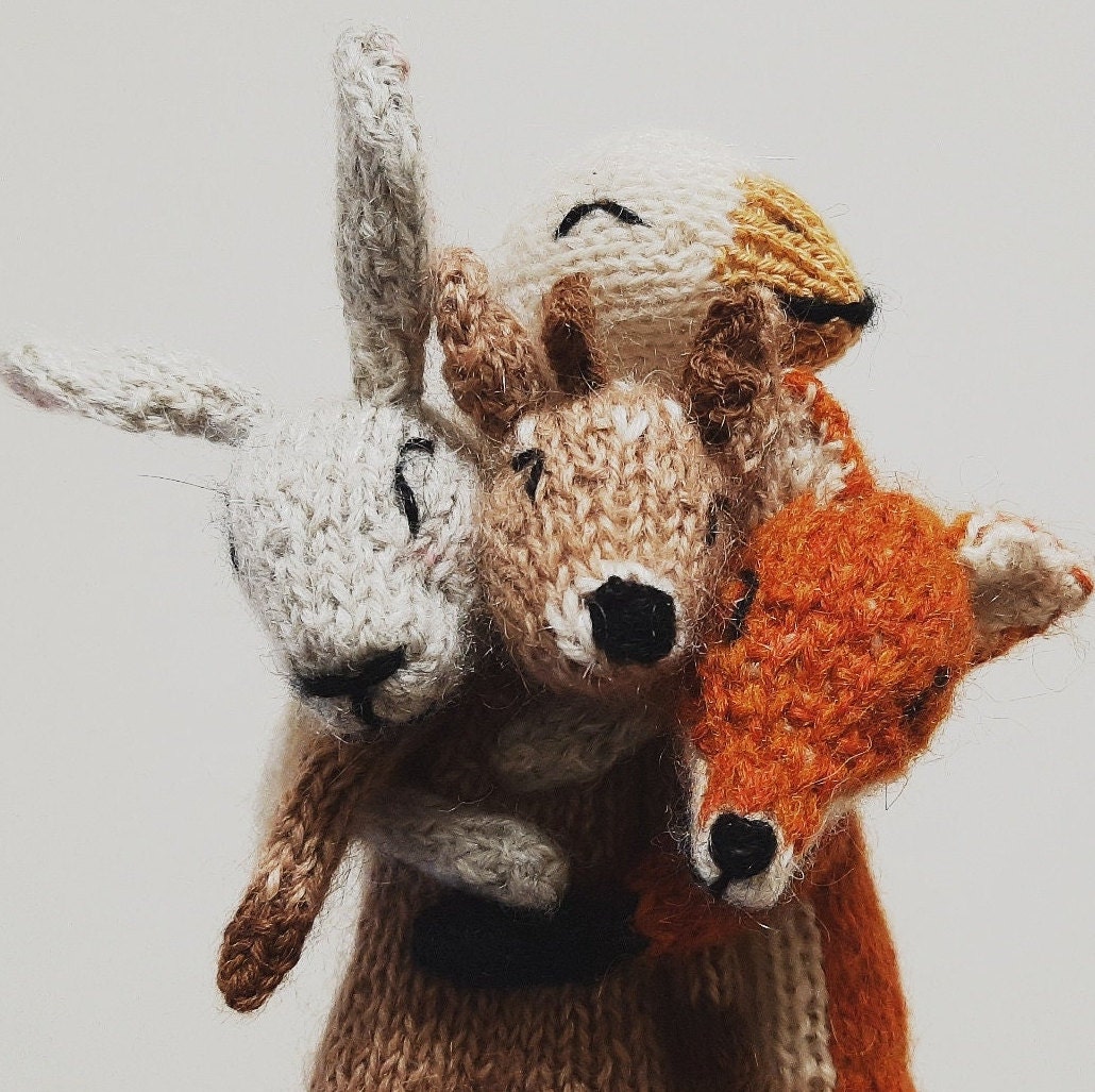 The Deer Knitting Pattern - Etsy
