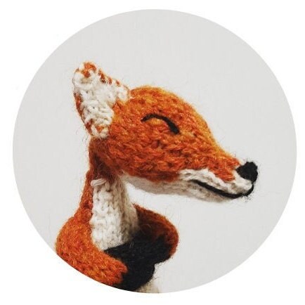 The Fox Knitting Pattern - Etsy
