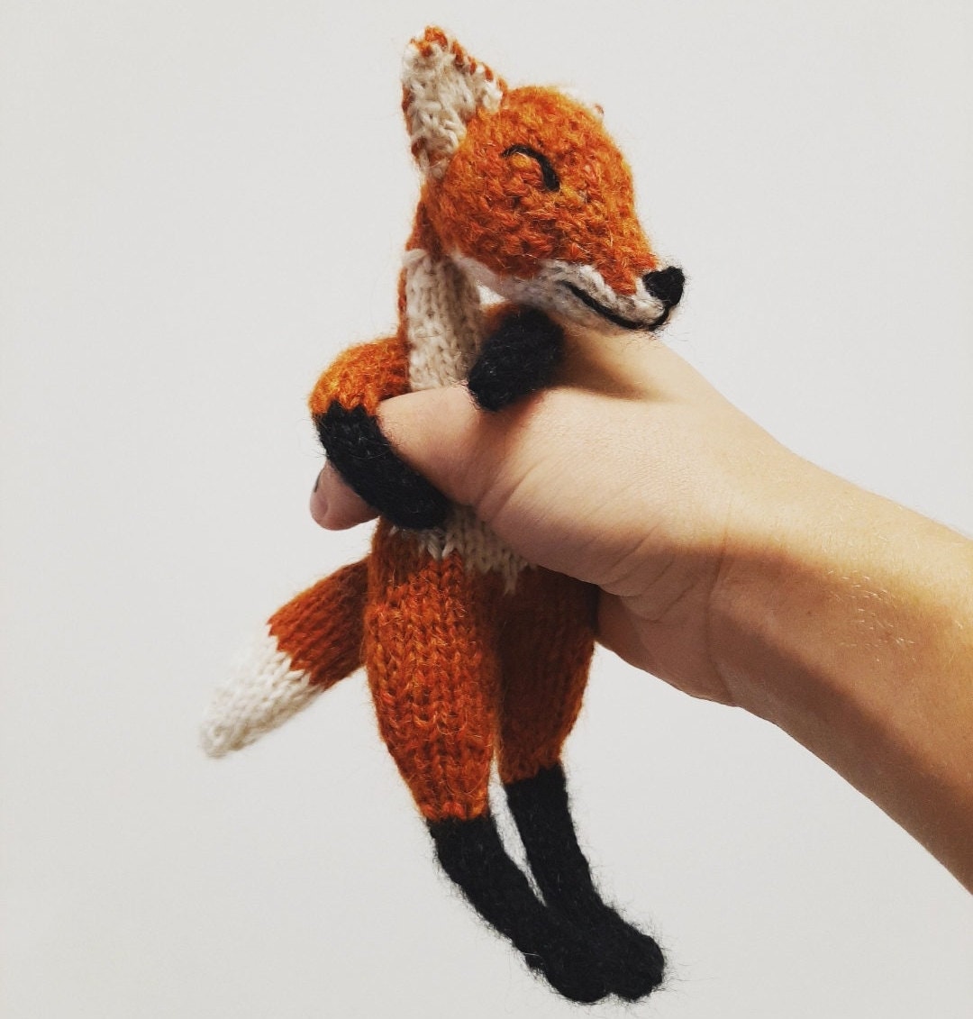 The Fox Knitting Pattern - Etsy