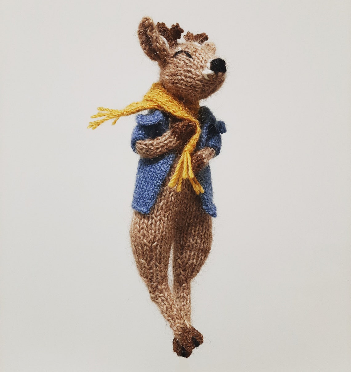 The Deer Knitting Pattern - Etsy Canada