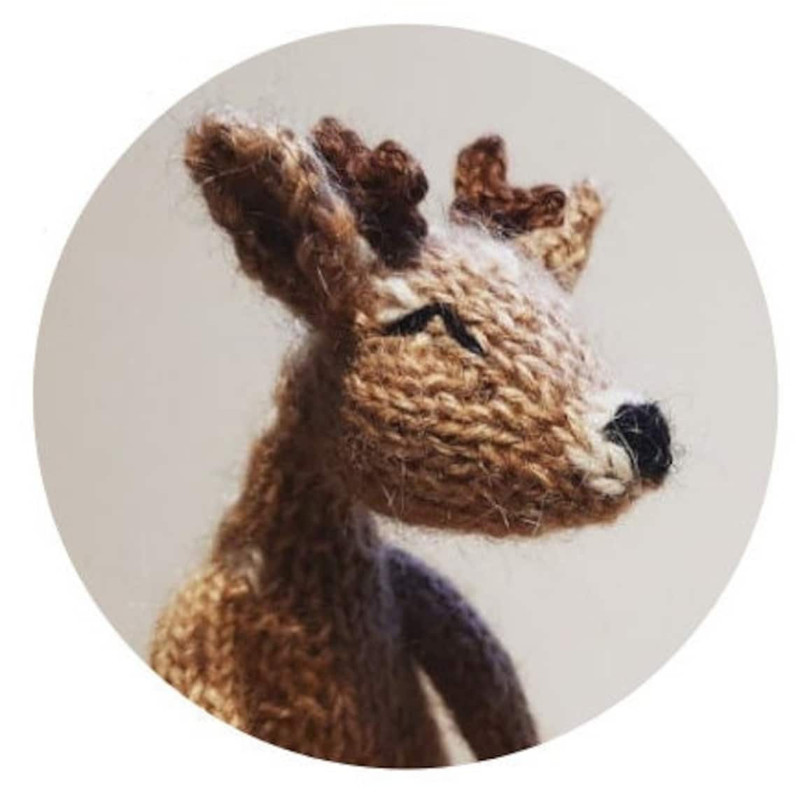 The Deer Knitting Pattern - Etsy Canada