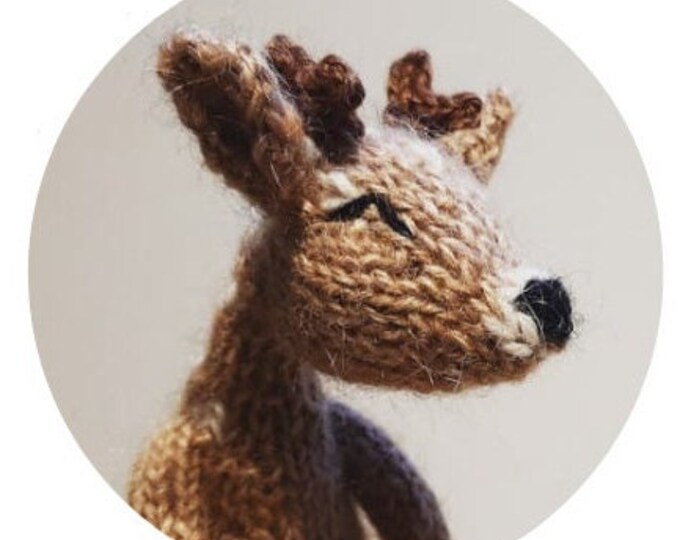 The Deer Knitting Pattern - Etsy