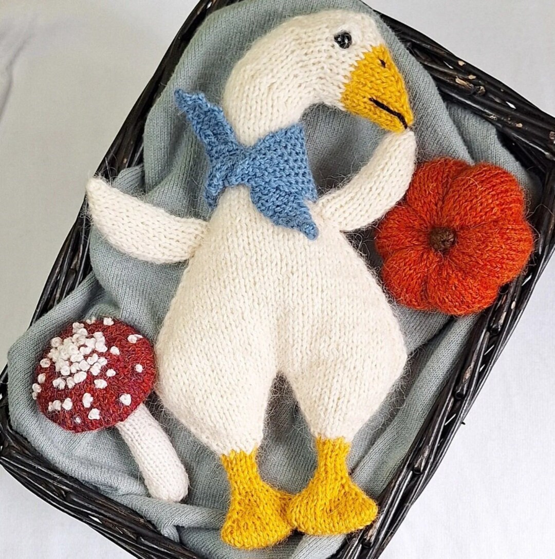 Suz the Goose Knitting Pattern - Etsy