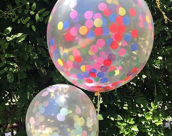 Confetti balloon | Etsy