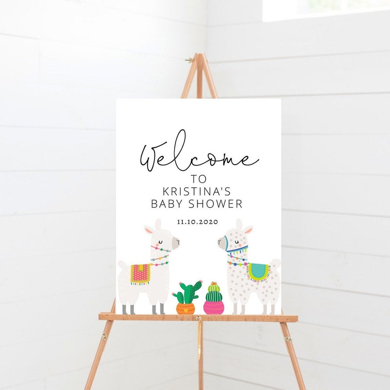 Llama Baby Shower - Etsy