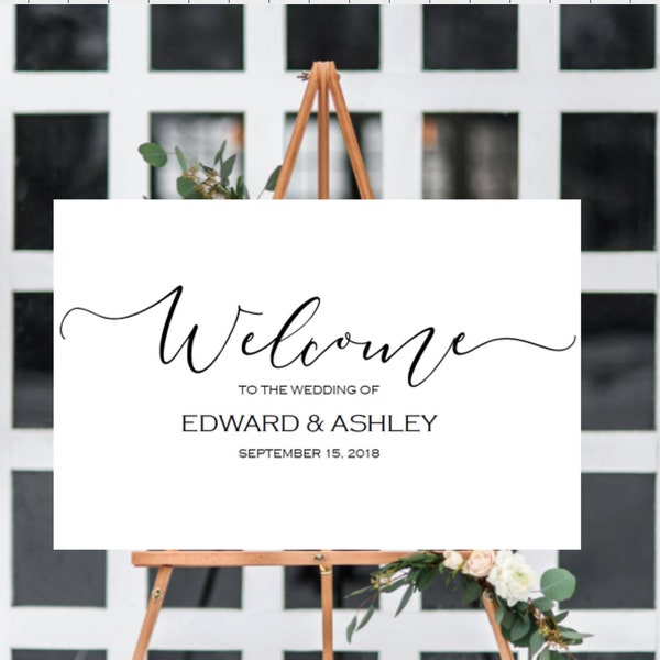 22x28 Wedding Sign - Etsy