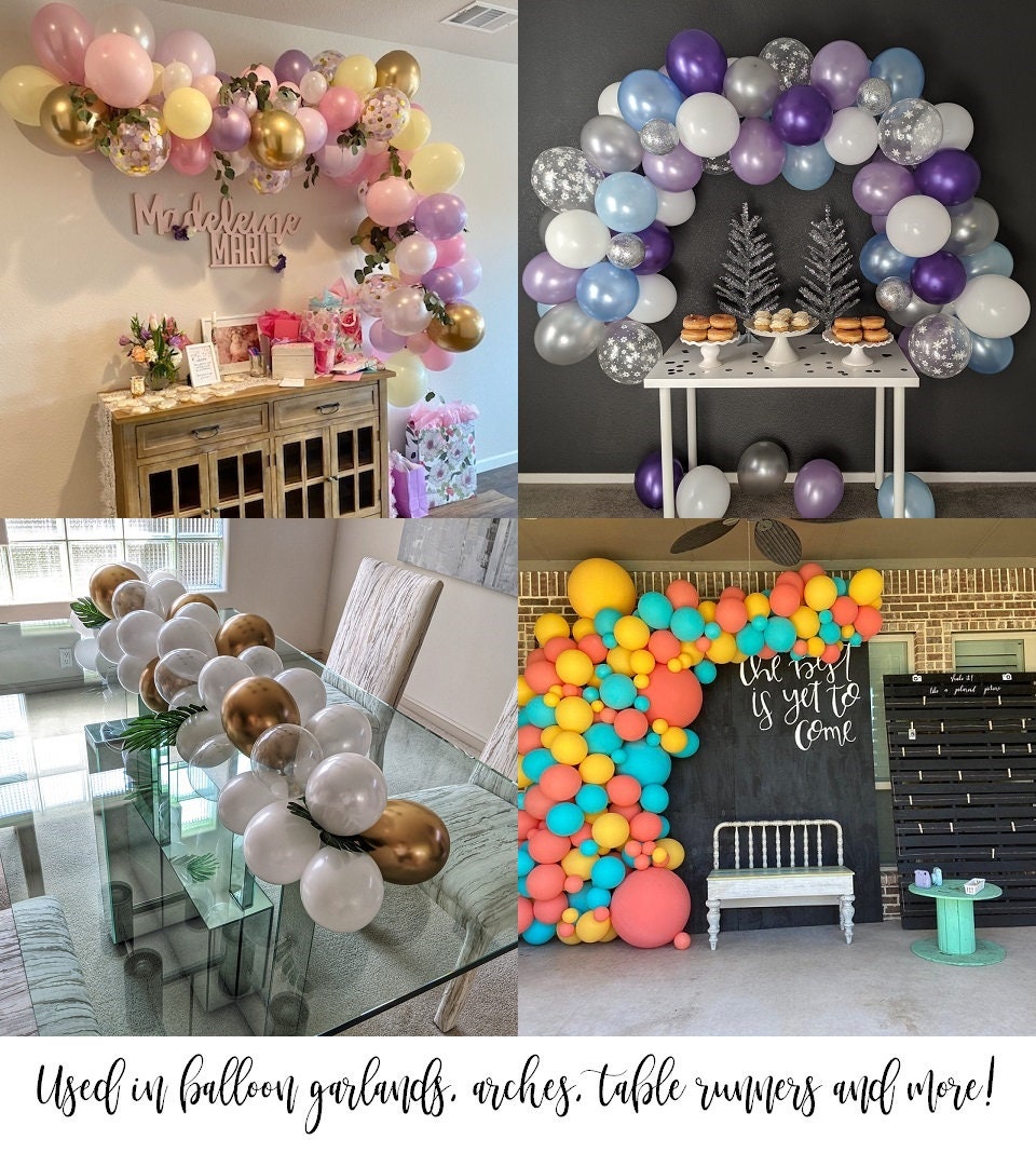 Balloon Garland Strip 50 Ft Roll Clear Alternating Hole - Etsy