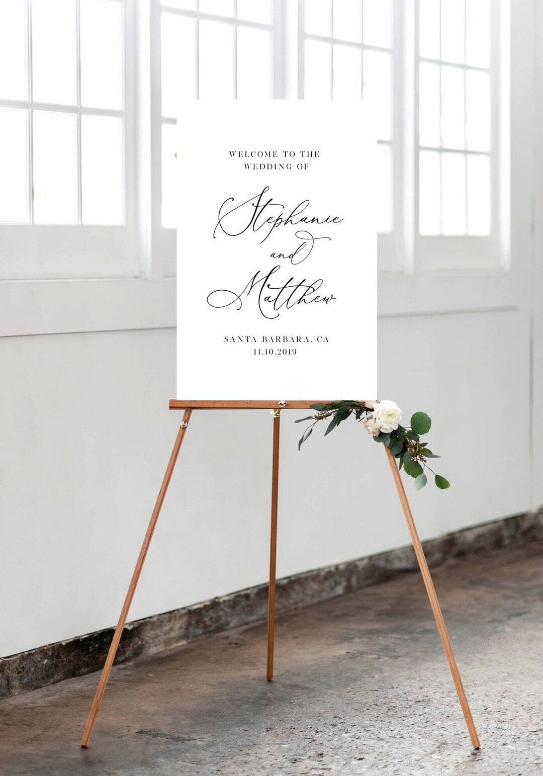 Editable Wedding Welcome Signs, Includes 4 Sizes, Wedding Signs ...