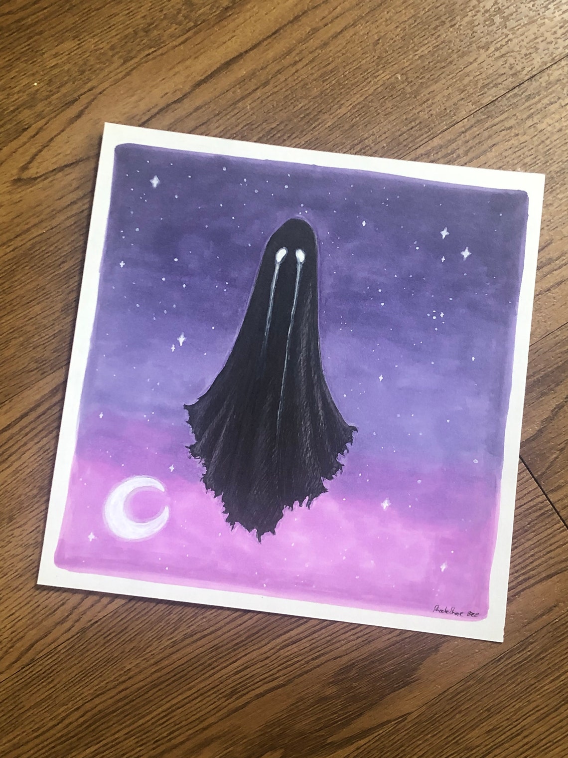 Ghostie Art Print - Etsy