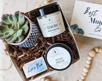 Candle Gift Basket | Etsy