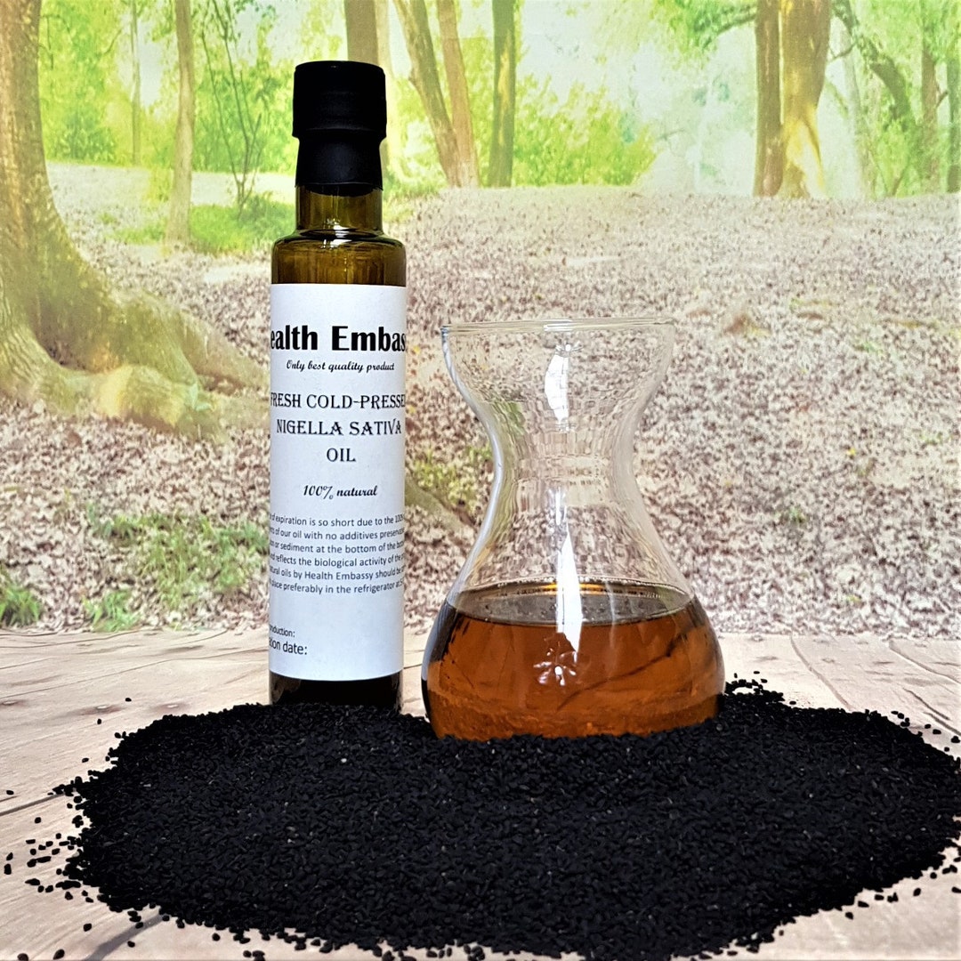 Fresh Cold Pressed Nigella Sativa Oil | Health Embassy | - Etsy