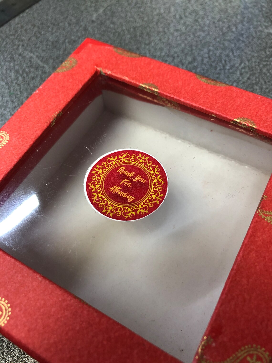 White Thank You for Attending Stickers Thank You Stickers - Etsy