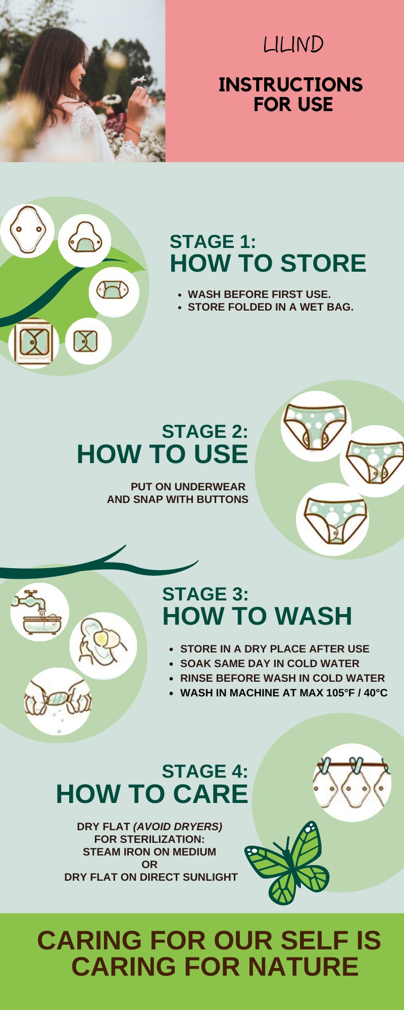 10 Pack Black Interlabial Cloth Pads Extra-thin Tampon Cup | Etsy