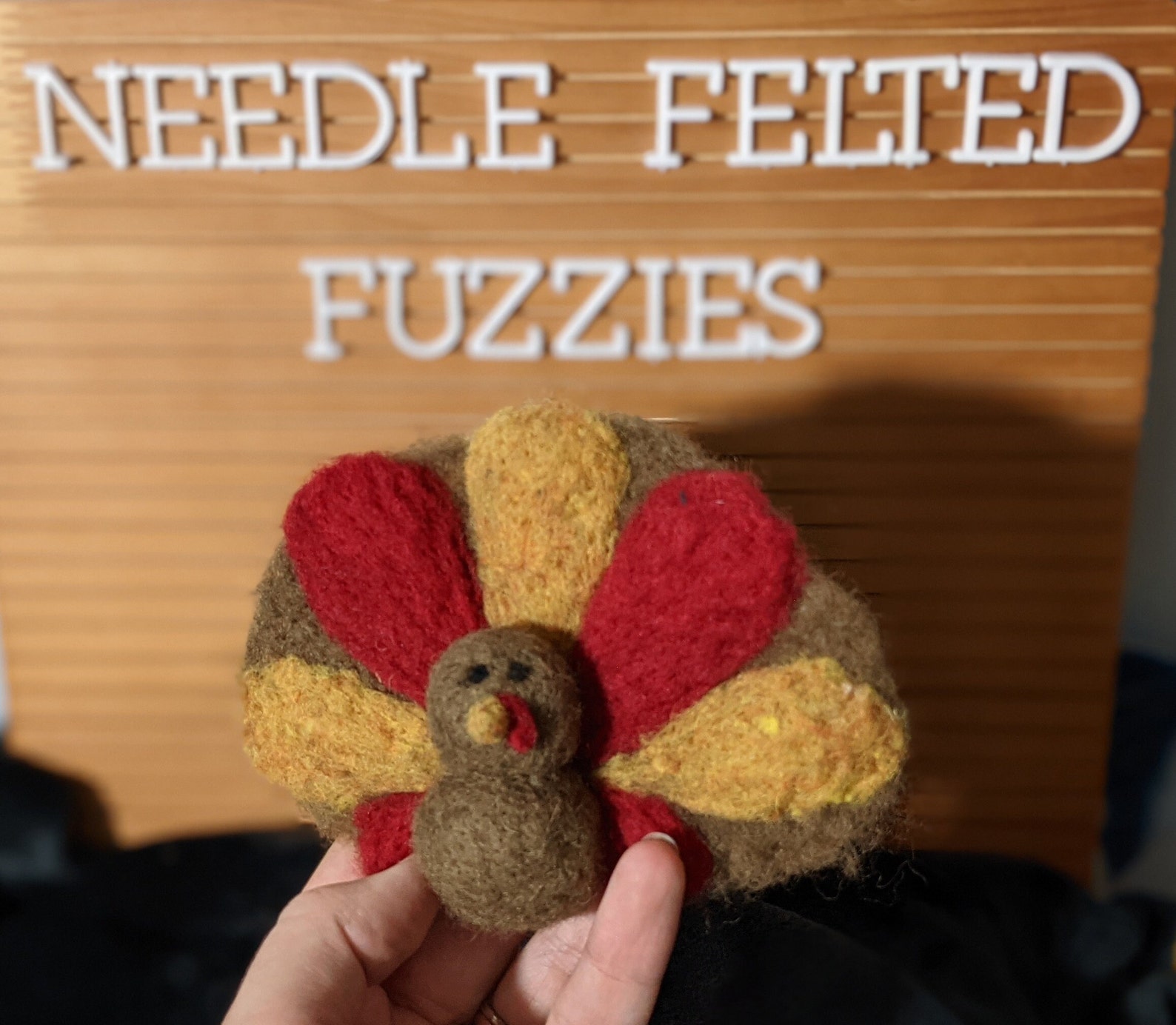 Needle Felted Turkey, Thanksgiving Decor, Holiday Gift Idea - Etsy