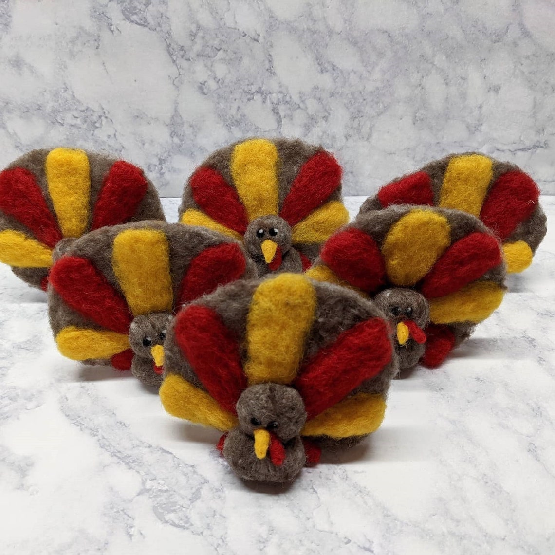 Needle Felted Turkey Thanksgiving Decor Holiday Gift Idea - Etsy