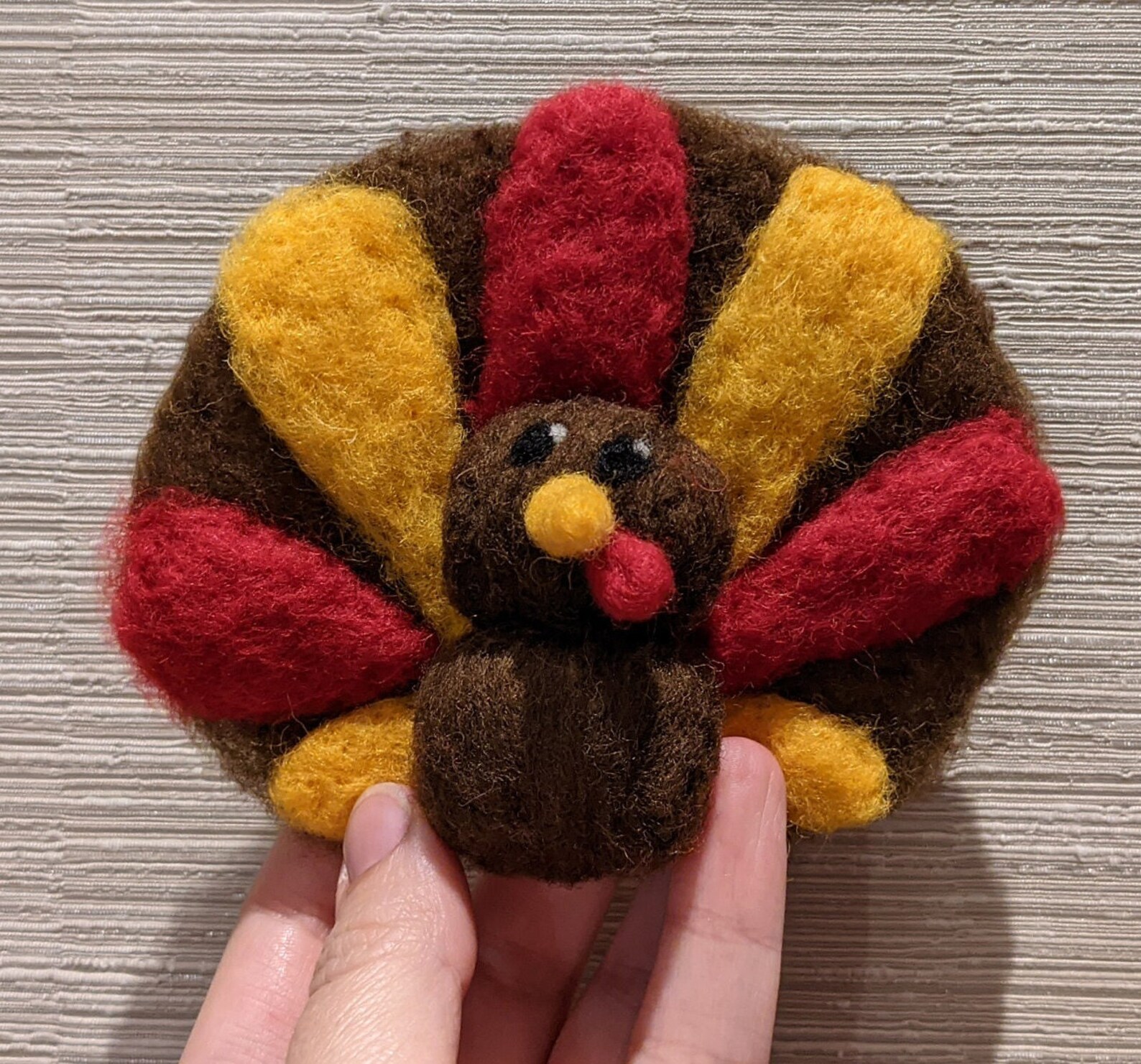 Needle Felted Turkey, Thanksgiving Decor, Holiday Gift Idea - Etsy