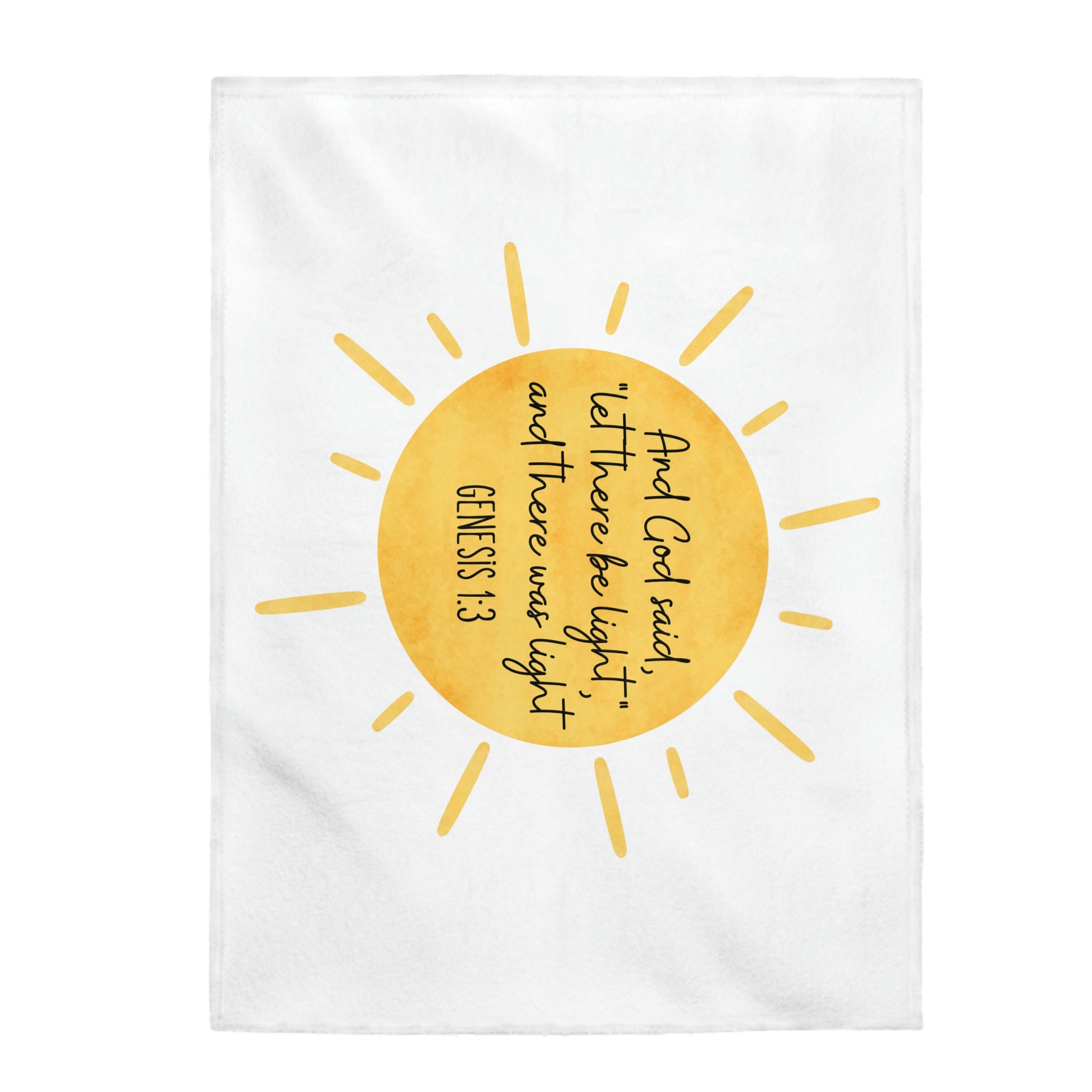 Sunshine Baby Blanket Bible Verse Blanket for Adults - Etsy