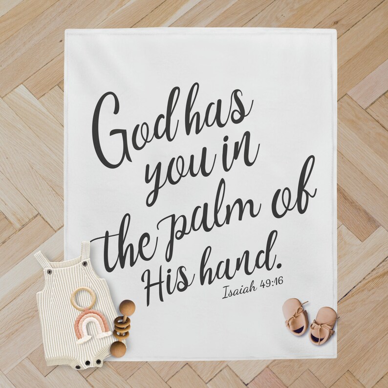 Bible Verse Baby Blanket Scripture Swaddle for Newborn - Etsy