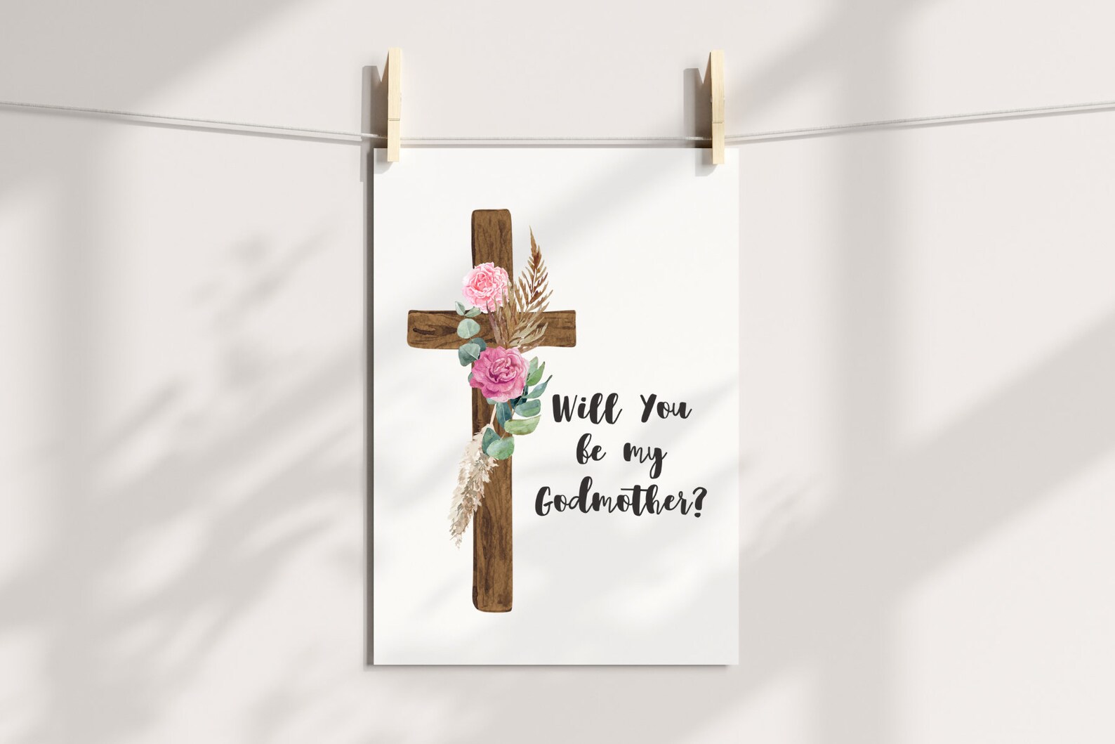 Godparents Proposal Printable Signs Bundle Godparents Poem - Etsy